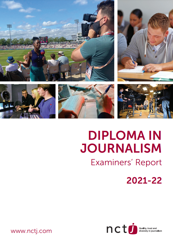 NCTJ principal examiner applauds a return to normality and face-to-face ...